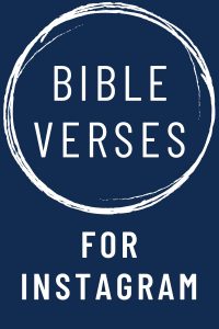 60+ Bible Verses For Instagram Bio - What To Pray